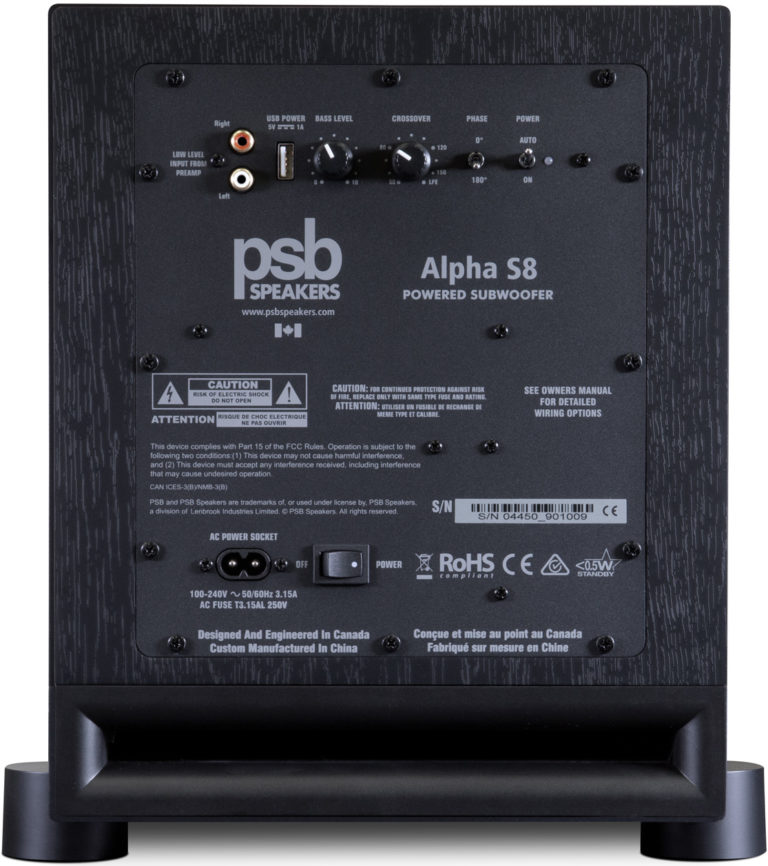 PSB now shipping Alpha S10, Alpha S8 subwoofers - Dagogo