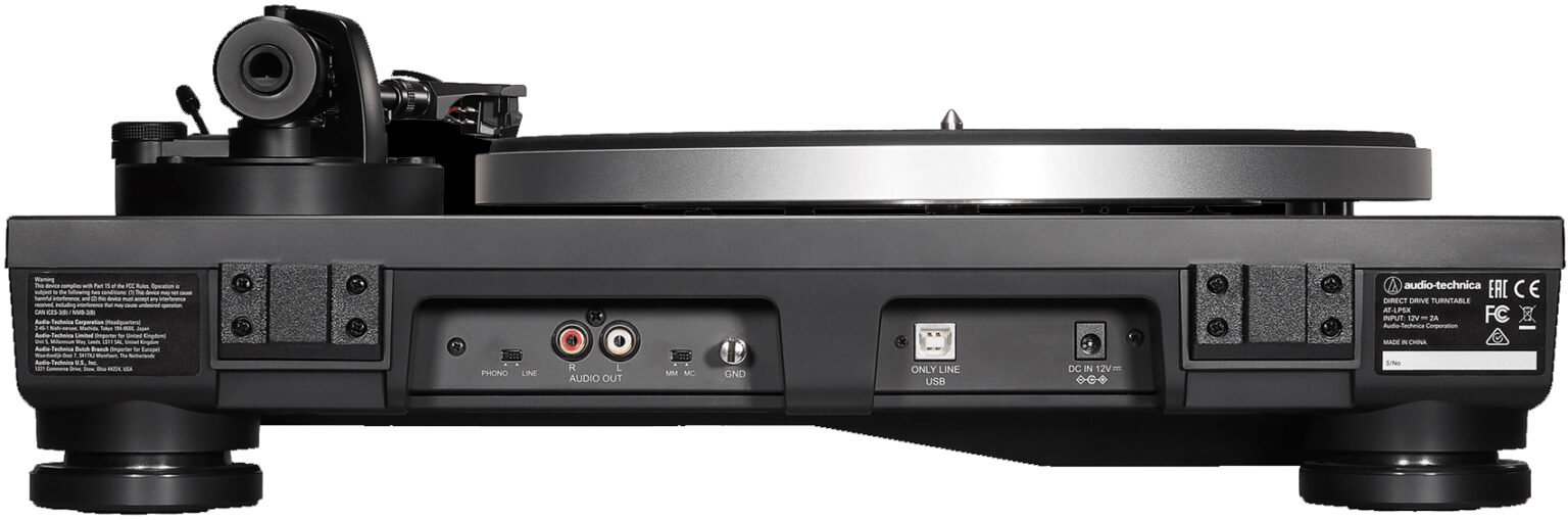 Audio-Technica introduces upgraded AT-LP5X High-Performance Turntable ...