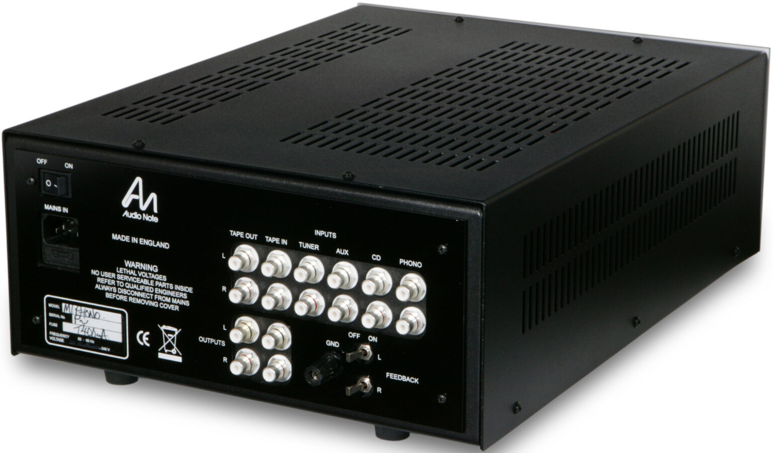 Audio Note UK M1 Phono preamp & Empress Silver parallel single-ended ...