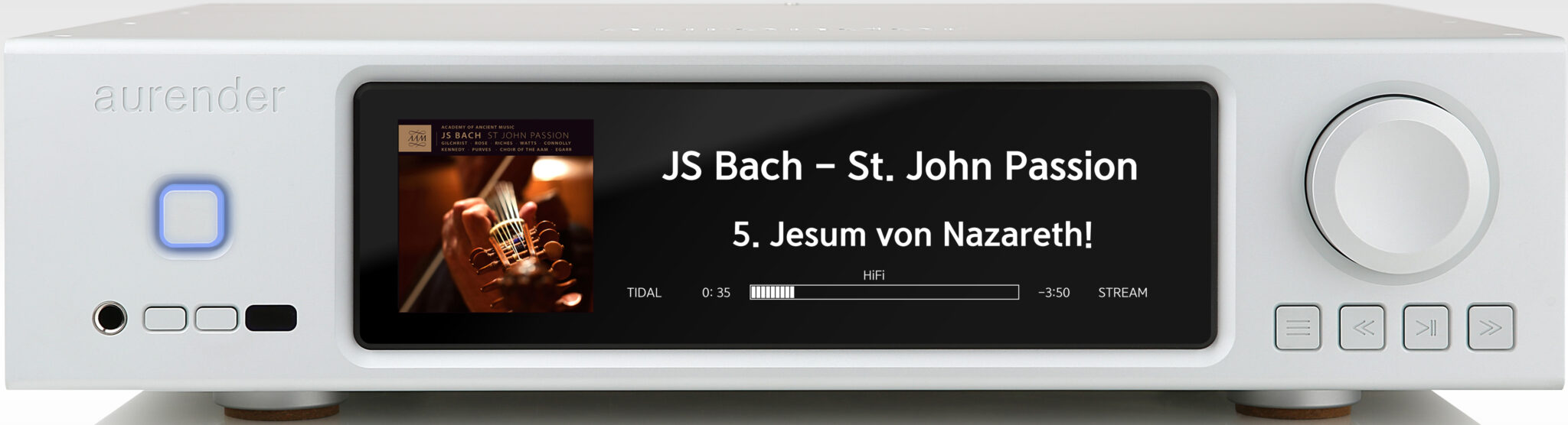 Aurender A20 reference analog output network player Review - Dagogo