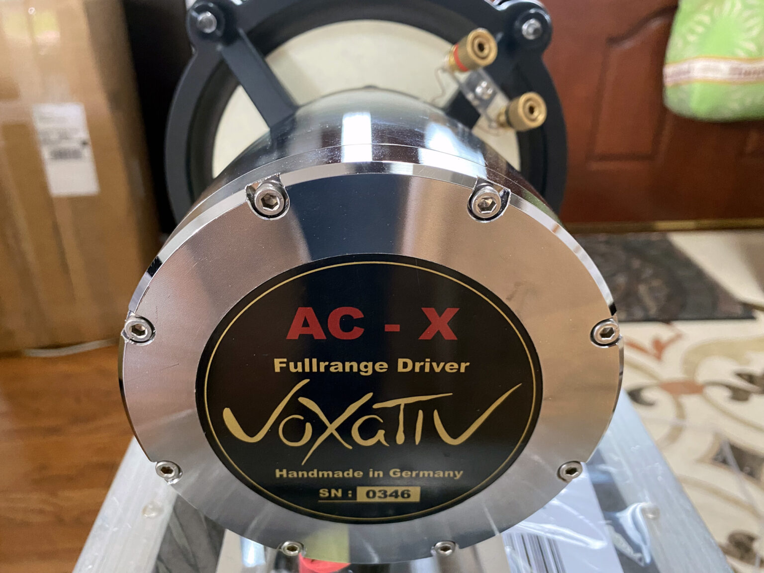 PureAudioProject Quintet15 with Voxativ AC-X field-coil open-baffle ...